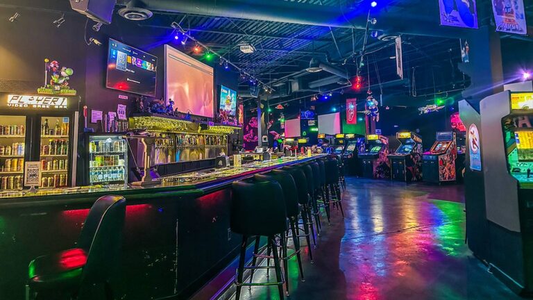 Player 1 Video Game Bar: A Gamer's Paradise