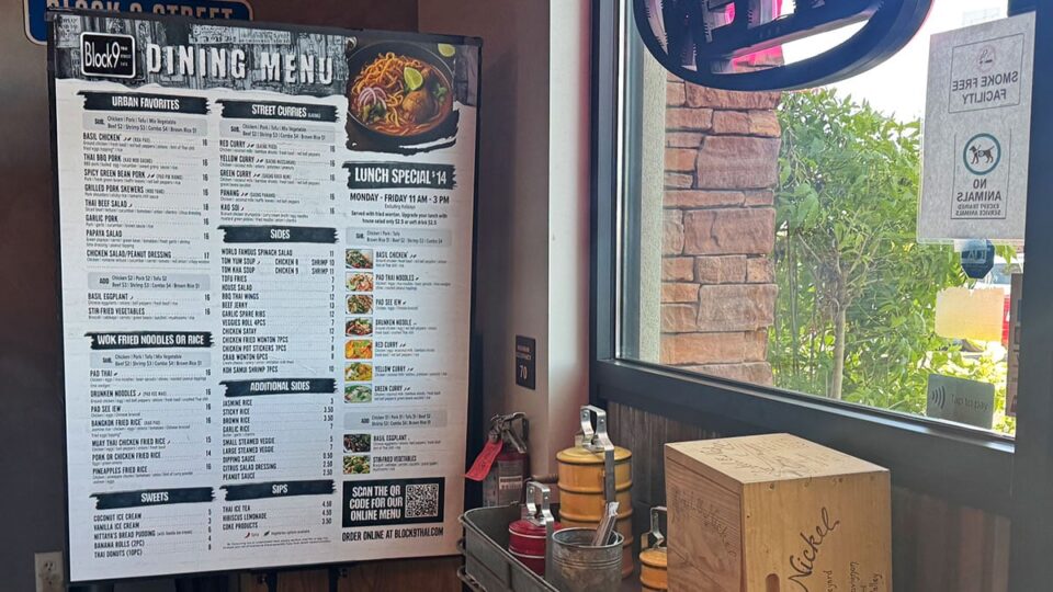 Block 9 Thai Street Eats: Bangkok Flavors in Summerlin