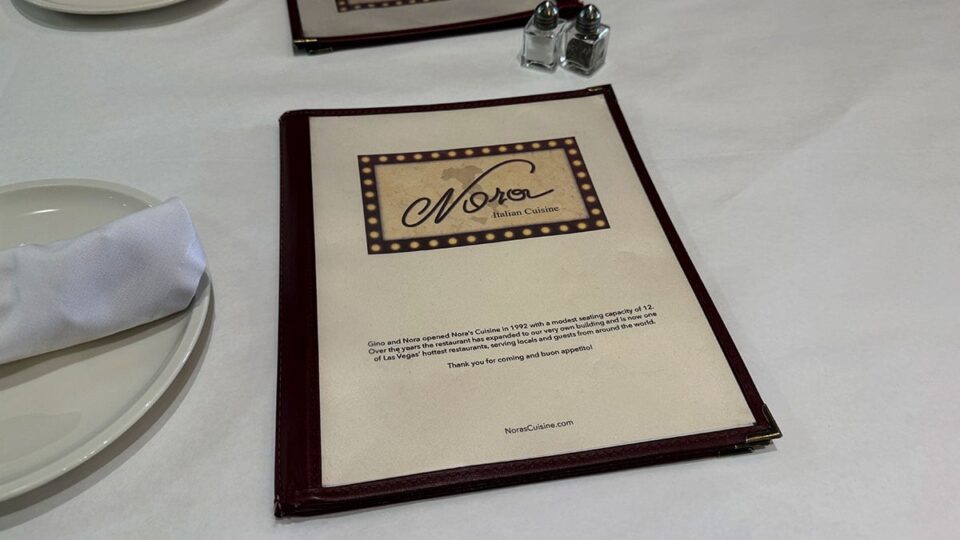Nora’s Italian Cuisine: A Las Vegas Favorite