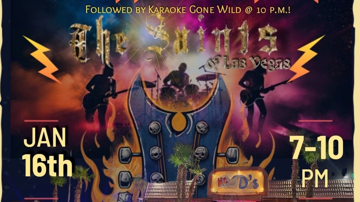 Friday Night with the Saints of Las Vegas at Mr D's | Jan 17