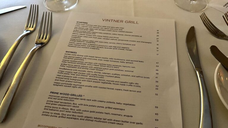 Vintner Grill: Elevated Comfort Dining in Summerlin